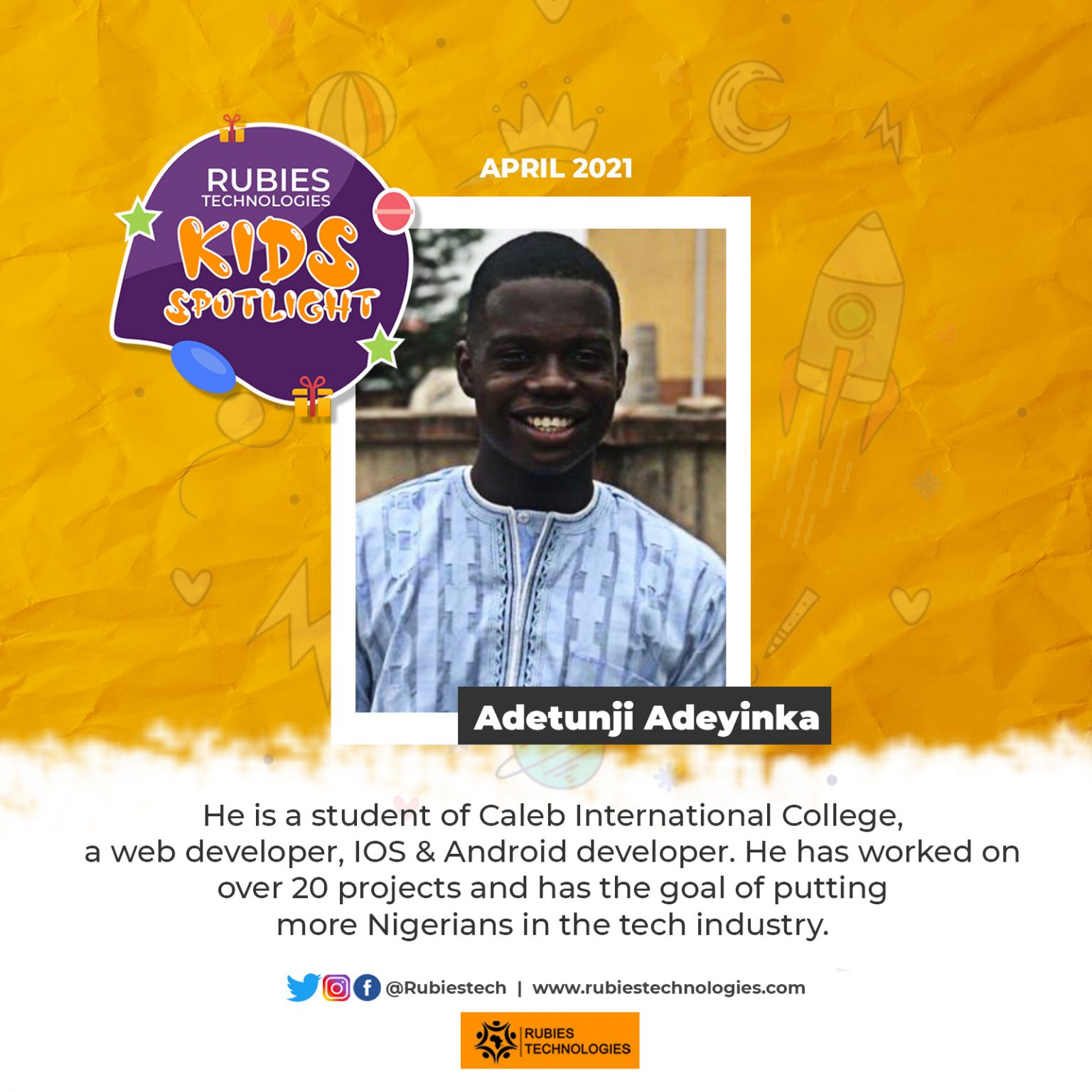 I want to Initiate Nigeria Silicon Valley- Adetunji Adeyinka